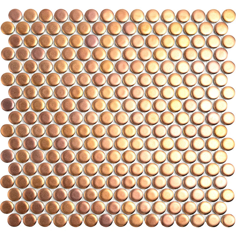 ANDROMEDA PENNY ROUND MOSAIC TILE | stoneandtiledepot.com