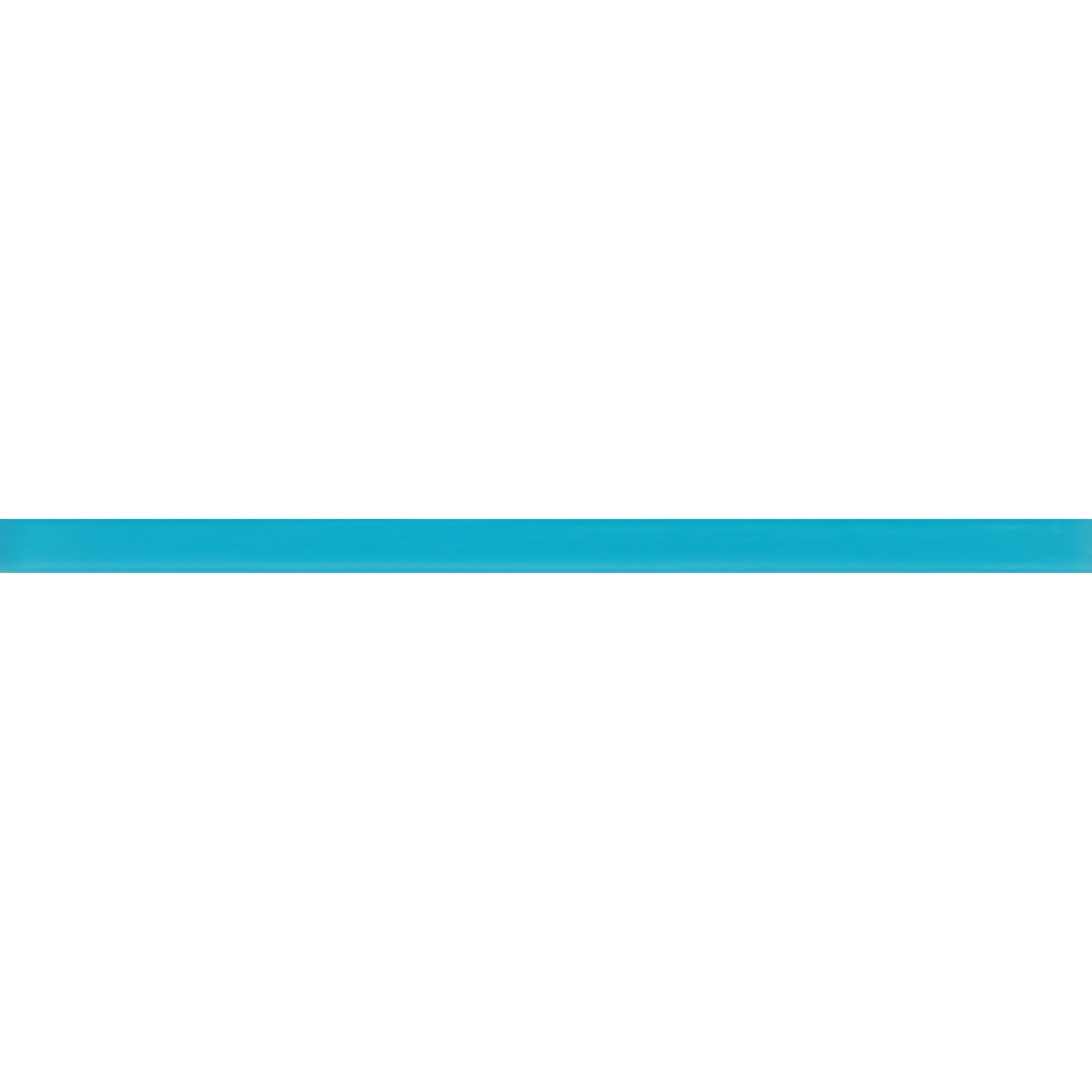 COLOR PALETTE TURQUOISE MATTE FLAT LINER Glass Mosaic Tile ...
